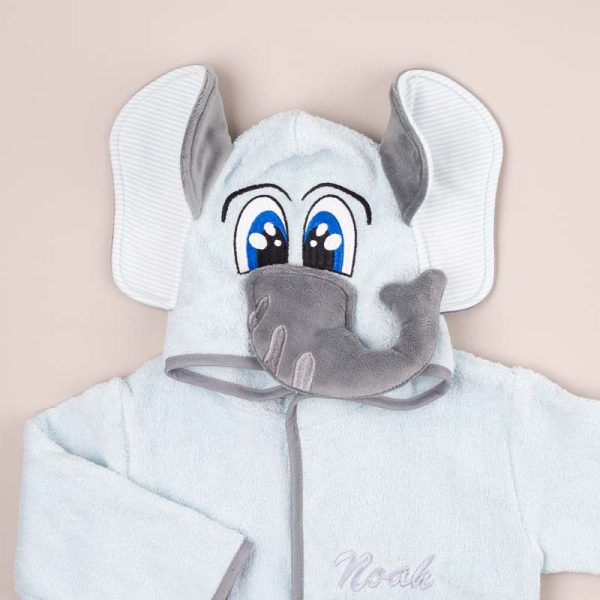Personalised Baby Robes & Hooded Towels | Embroidered Names